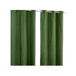 Homescapes &Ouml;SENVORHANG blickdicht 2er-Set, 137/228 cm