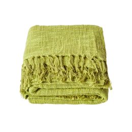 Homescapes WOHNDECKE Nirvana Slub 255/360 cm, 100% Baumwolle