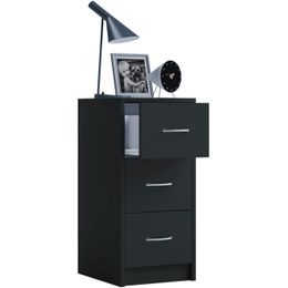 Nachtk&auml;stchen Boxal Maxi Schwarz