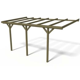 CARPORT AUTO solar 2 Braun