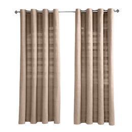 Homescapes &Ouml;SENVORHANG Rajput blickdicht 2er-Set, 167/182 cm