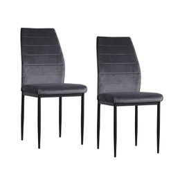 HTI-Living Stuhl Madison Velvet 2er-Set