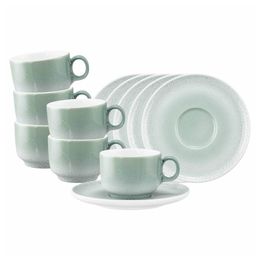 Seltmann Weiden Kaffeetassen mit Untertassen Sento Home 210 ml 6er Set