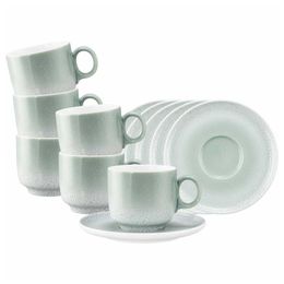 Seltmann Weiden Cappuccinotassen mit Untertassen Sento Home 300 ml 6er Set