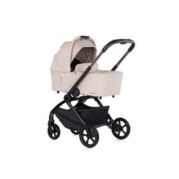 Chipolino Kombikinderwagen Winner 2 in 1 Babywanne klappbar Fu&szlig;abdeckung Korb beige