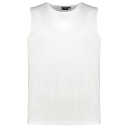 Herren Gro&szlig;e Gr&ouml;&szlig;en | ADAMO Tanktop aus Baumwolle Farbe wei&szlig; Gr&ouml;&szlig;e: 5XL