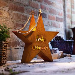 Stern "Frohe Weihnachten", gro&szlig;