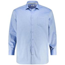 Herren Gro&szlig;e Gr&ouml;&szlig;en | Pfundskerl Businesshemd aus reiner Baumwolle Farbe hellblau Gr&ouml;&szlig;e: 3XL