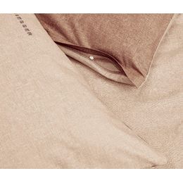 Schiesser Renforc&eacute;-Bettw&auml;sche &raquo;Doubleface&laquo; - beige