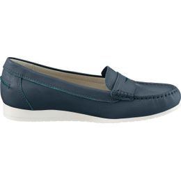 airsoft modern+ Damen Slipper in Mokassin-Machart, marine, Gr&ouml;&szlig;e 39