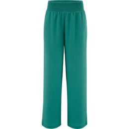 WITT Damen Schlupfhose mit gesmoktem Bund, gr&uuml;n, Gr&ouml;&szlig;e 38