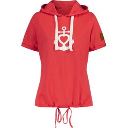 WITT Damen Kapuzenshirt, hummer-wei&szlig;, Gr&ouml;&szlig;e 40