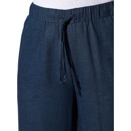 WITT Damen Schlupfhose mit Bindeband, dunkelblau, Gr&ouml;&szlig;e 46
