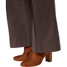WITT Damen Jeans mit Biese vorne, brown-denim, Gr&ouml;&szlig;e 25