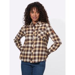 Flanellbluse