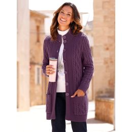 Longstrickjacke