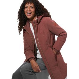 WITT Damen Kapuzenjacke mit Rei&szlig;verschluss-Taschen, rotbraun, Gr&ouml;&szlig;e 36