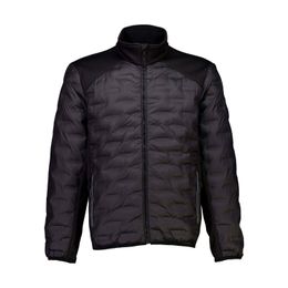 Hemdjacke LINDBERGH "Casual Jacke Comfort Fit", Herren, Gr. L, schwarz, Obermaterial: 100% Polyester. Futter: 100% Polyester. F&uuml;llung: 100% Polyester, unifarben, Jacken