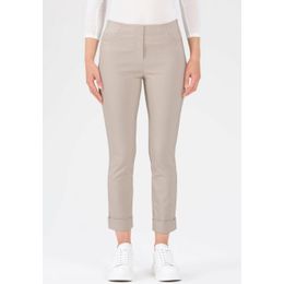 3/4-Hose Stehmann "Igor", Damen, Gr. 44, N-Gr, wei&szlig; (kalk), Web, Obermaterial: 72% Viskose, 25% Polyamid, 3% Elasthan, figurbetont 3/4-L&auml;nge, Hosen, in Gr&ouml;&szlig;en 32 bis 52, aus Viskose mit Stretch