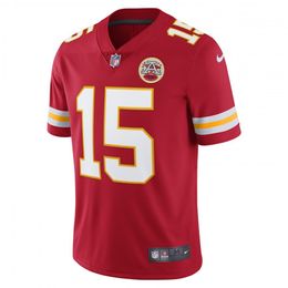 Footballtrikot Nike "Nike Trikot Kansas City Chiefs NFL Limited Jersey Mahomes 15", Herren, Gr. S, rot (mehrfarbig), 100% Polyester, Trikots