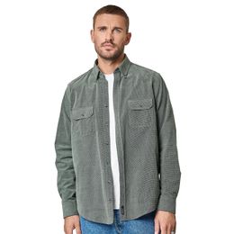 Langarmhemd Casamoda "Casamoda Freizeithemd uni", Herren, Gr. L, Normalgr&ouml;&szlig;en, gr&uuml;n, 100% Baumwolle, unifarben, l&auml;ssig geschnitten, Hemden