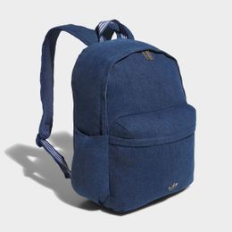 Rucksack adidas originals "ADICOLOR CLASSIC DENIM", blau (light denim), Rucks&auml;cke, Herren, Obermaterial: 100% Baumwolle, Rucksack