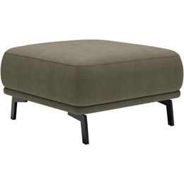Sch&ouml;ner Wohnen Kollektion Polsterhocker "Tossa, smarte Erg&auml;nzung f&uuml;r dein Wohnzimmer, Breite 73 cm", oliv, B:73cm H:43cm T:73cm, 100% Polyester, SCH&Ouml;NER WOHNEN-KOLLEKTION, Hocker, Polsterhocker, Flexibler Komfort, edle Optik & saugroboterfreundlich