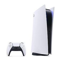 Sony PlayStation 5 825 GB [Digital Version inkl. DualSense Wireless Controller] wei&szlig;