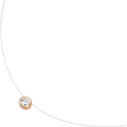 Damen Anh&auml;nger mit Kette Silber vergoldet 925, Gr&ouml;&szlig;e 0
