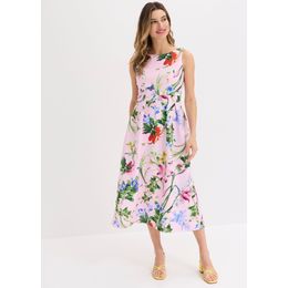 bonprix Midikleid, rosa, Gr.44, Midikleid aus fester Scuba-Qualit&auml;t mit Taillen-Einsatz