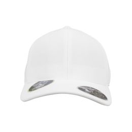 Fitted Cap Flexfit "Flexfit Unisex 110 Cool & Dry Mini Pique", Gr. onesize, wei&szlig;, 63% Polyester, 34% Baumwolle, 3% Elasthan, unifarben, Caps