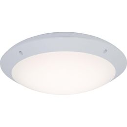 Brilliant Au&szlig;en-Deckenleuchte "Medway", wei&szlig;, 1, &Oslash; 31cm H: 9cm, 1 Stk., Leuchten, LED Au&szlig;enwand- und Deckenlampe 31cm
