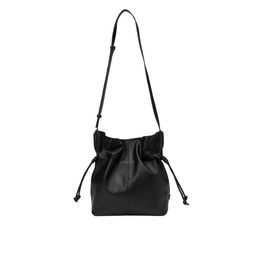Marc O'Polo Umh&auml;ngetasche MARC O'POLO "aus weichem Rindleder", Damen, Gr. B/H/T: 31cm x 30cm x 15cm, schwarz, Leder, Taschen Umh&auml;ngetasche