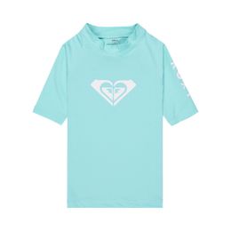 Sporttop Roxy "Whole Hearted", M&auml;dchen, Gr. 2(84-92cm), aqua splash, Obermaterial: 84% Polyester, 16% Elasthan., Tops Sporttop