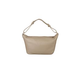Giulia Monti Schultertasche Grau Beige