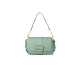 Giulia Monti Schultertasche Hellgr&uuml;n