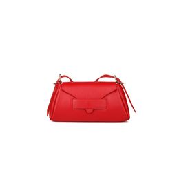 Giulia Monti Schultertasche Klassisches Rot