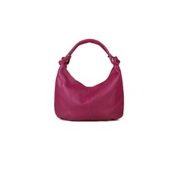 Giulia Monti Schultertasche Dunkel Fuchsia