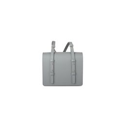 Giulia Monti Schultertasche Hellgrau