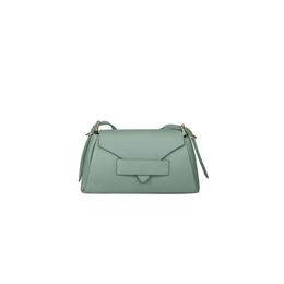 Giulia Monti Schultertasche Hellgr&uuml;n