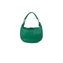 Giulia Monti Schultertasche Klassisches Gr&uuml;n