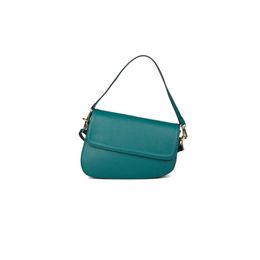 Giulia Monti Schultertasche Meeresgr&uuml;n