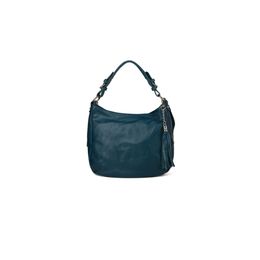 Giulia Monti Schultertasche Cadet Blau