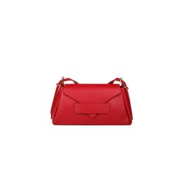 Giulia Monti Schultertasche Dunkelrot