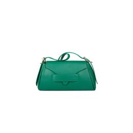 Giulia Monti Schultertasche Klassisches Gr&uuml;n
