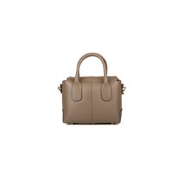 Giulia Monti Schultertasche Taupe