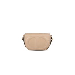 Giulia Monti Umh&auml;ngetasche Grau Beige