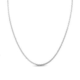 Luxenter 925 Sterling Silber Kette mit rhodinierter Oberfl&auml;che