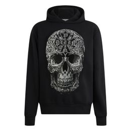 Philipp Plein Kapuzen-Sweatshirt Skull