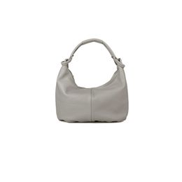 Giulia Monti Schultertasche Hellgrau